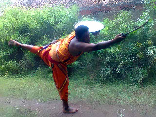 Kalaripayattu :Mathew Gurukkal - Bali Kalari, East of Iron-bridge ...